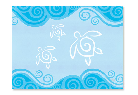 Aloha Stick n Notes Honu Swirl - Welcome to the Islands