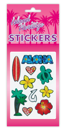 Rhinestone Stickers, Island Icons - Welcome to the Islands