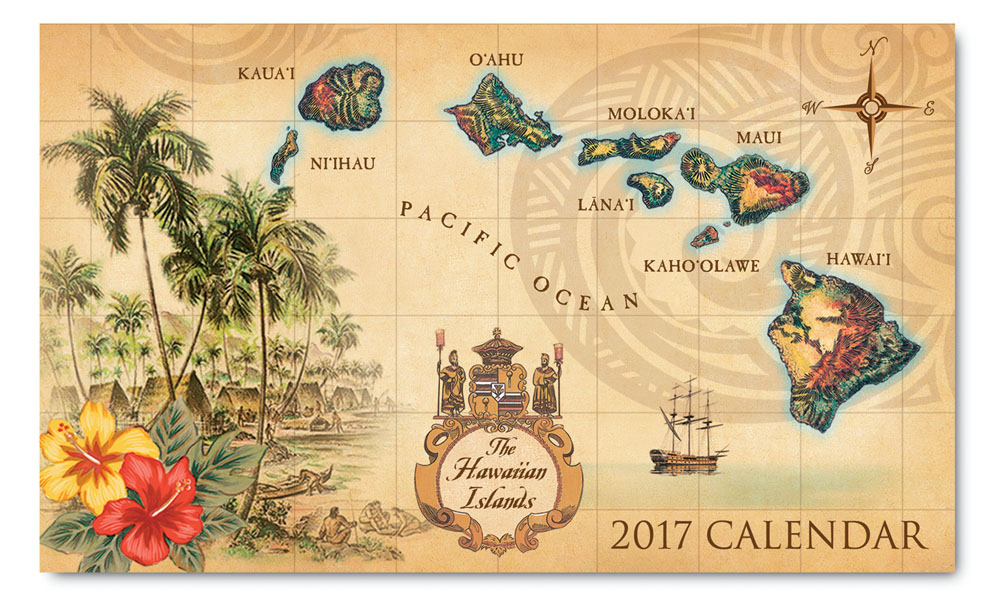 2017 Pocket Calendars Islands of Hawaii - Welcome to the Islands