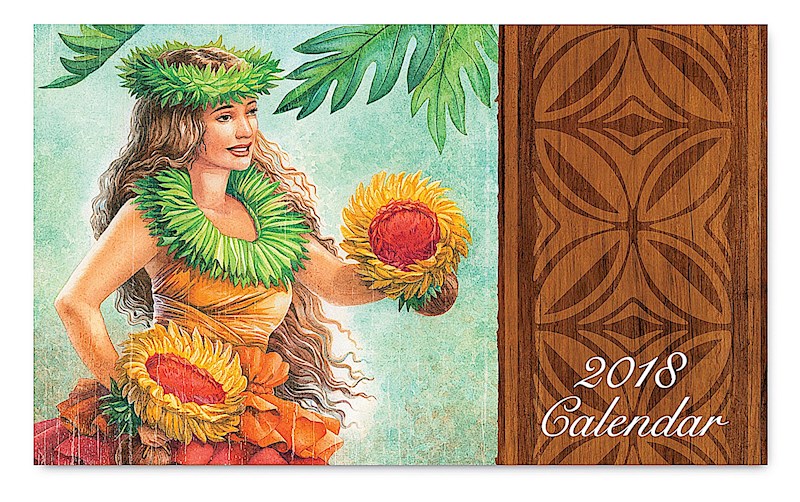 2018 Pocket Calendar Aloha Hula - Welcome to the Islands