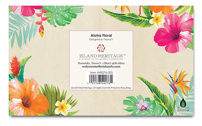2019 Pocket Calendar Aloha Floral - Welcome to the Islands