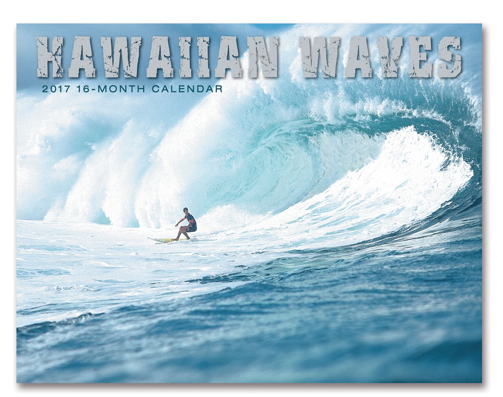2017 Trade Calendars Hawaiian Waves - Welcome to the Islands