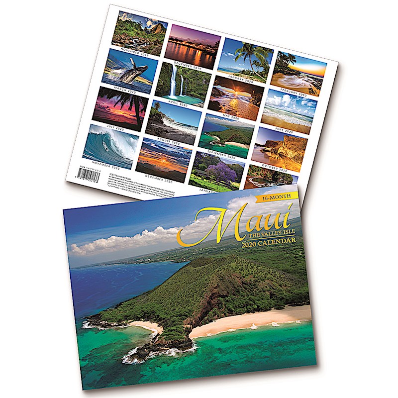 2020 Trade Calendar Maui, the Valley Isle - Welcome to the Islands