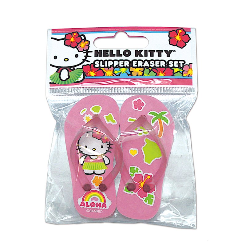 Eraser Sets, Slipper - Dancer, Hello Kitty® - Welcome to the Islands
