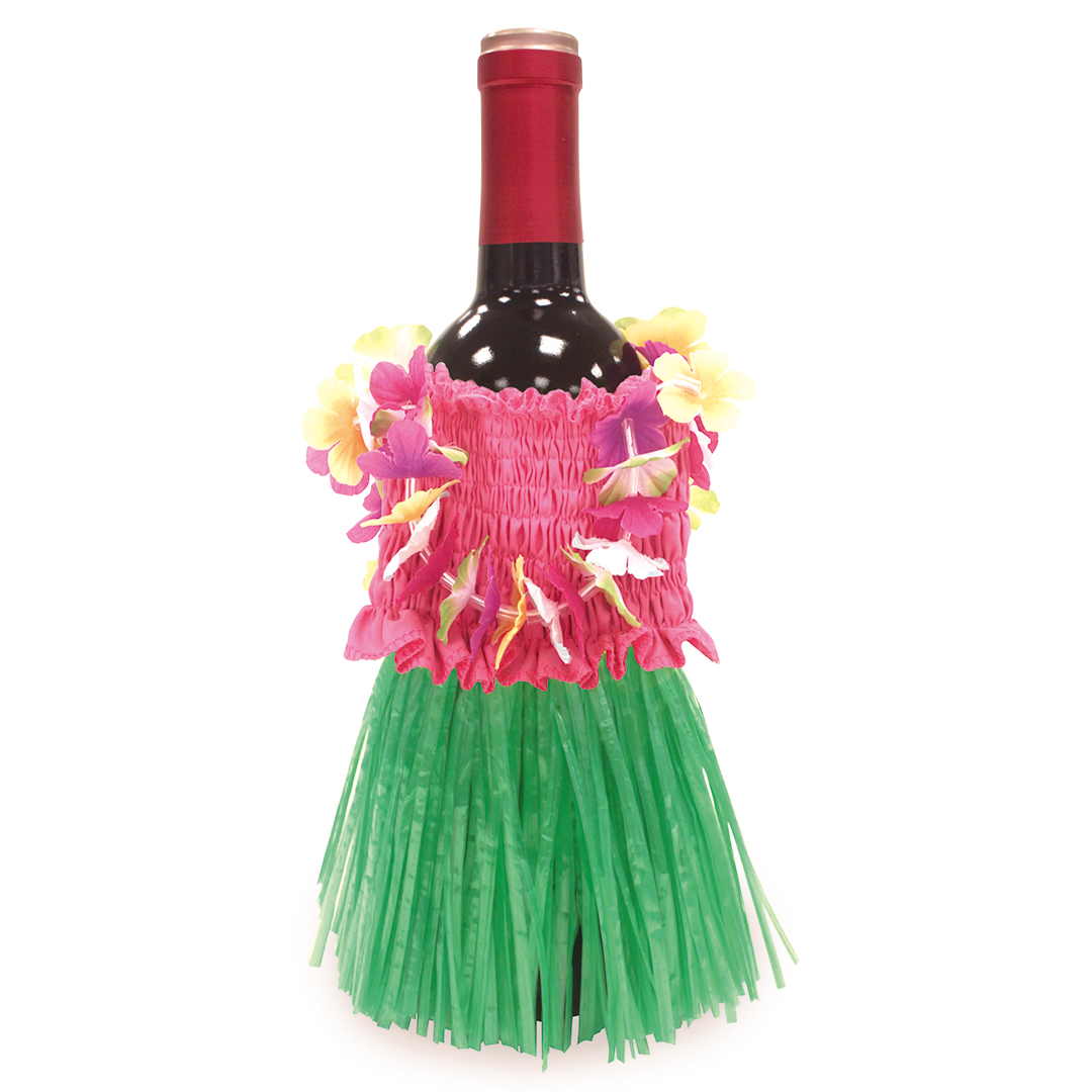 Aloha Wine Fashion, Hula Girl Pink - Welcome to the Islands