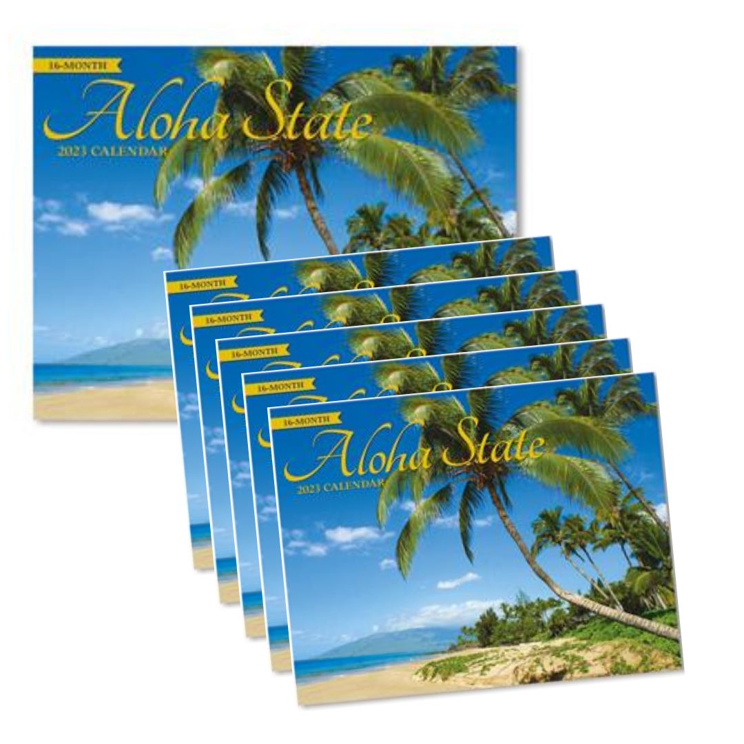 Case of 100 Aloha State Calendars - Welcome to the Islands
