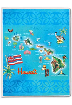 32-View 4x6 Photo Album, Highlights of Hawaii - Welcome to the Islands