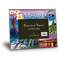 Photo Frame Enamel - Maui Collection - Welcome to the Islands