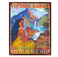 2017 Deluxe Calendars Vintage Hawaii - Welcome to the Islands