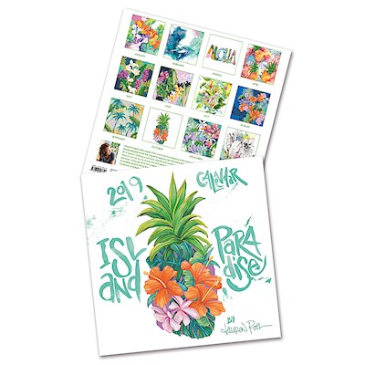 2019 Deluxe Calendar Island Paradise - Welcome to the Islands